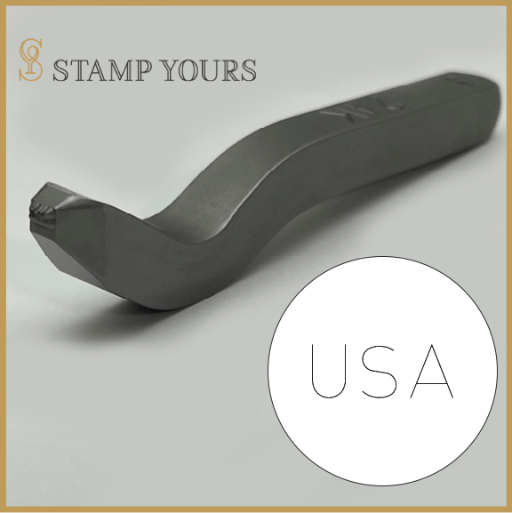 USA Ring Stamp | Inside Ring Stamp | Jewelry Hallmark Stamp – Stamp Yours