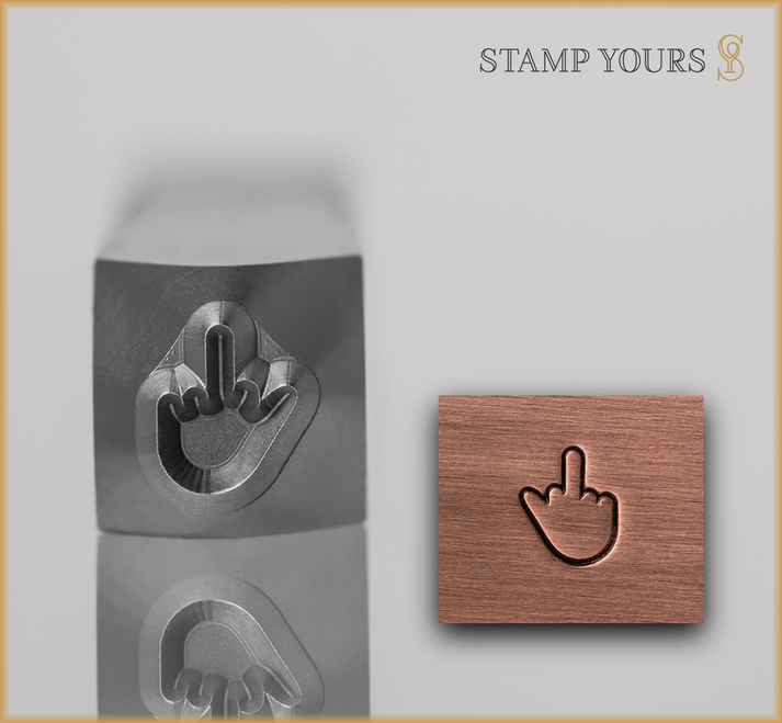Middle Finger 5mm – Stamp Yours