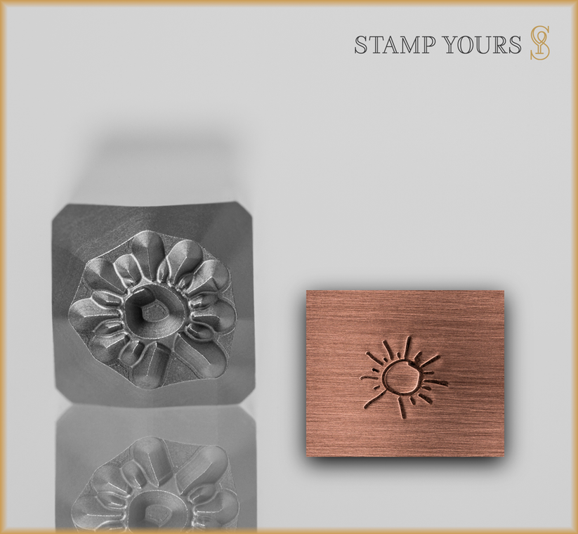 Sun Design Metal Stamp – Stamp Yours