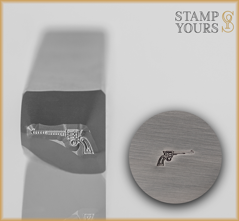 Metal Stamp Revolver Design | Stamp Yours